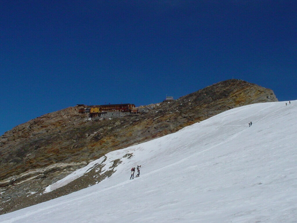 Capanna Gnifetti mountain hut