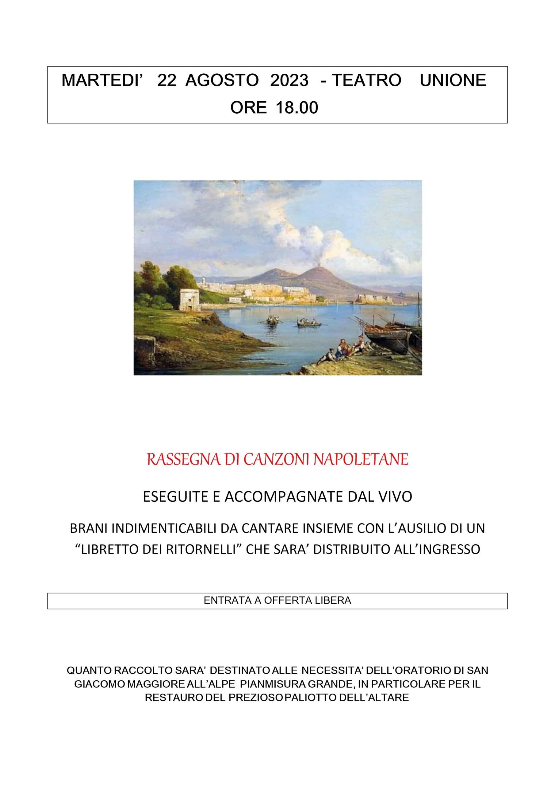 Live review of Neapolitan songs - Alagna